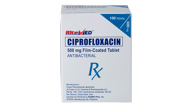 Infections | RM CIPROFLOXACIN 500 MG TAB | RiteMED