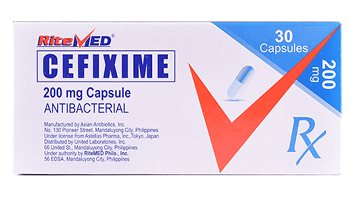 Infections | RM CEFIXIME 200 MG CAP | RiteMED