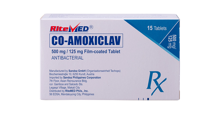 Infections | RM CO-AMOXICLAV 625 MG TAB | RiteMED
