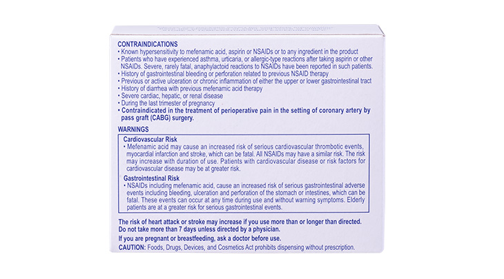 Body Pain/Arthritis | RM MEFENAMIC ACID 500 MG TAB | RiteMED