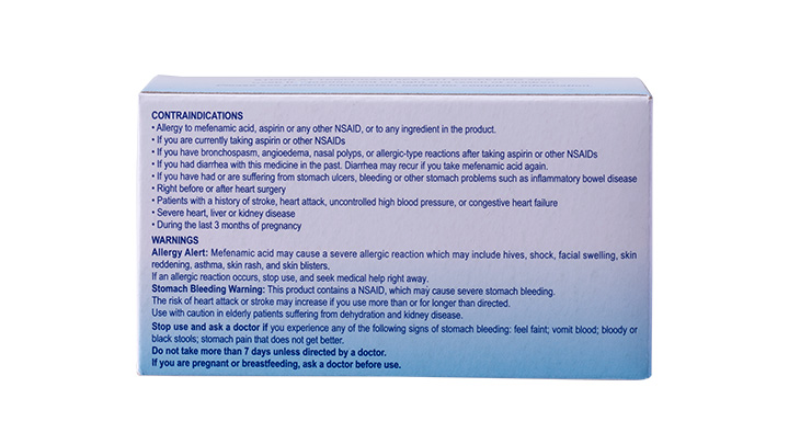 Body Pain/Arthritis | RM MEFENAMIC ACID 250 MG TAB | RiteMED