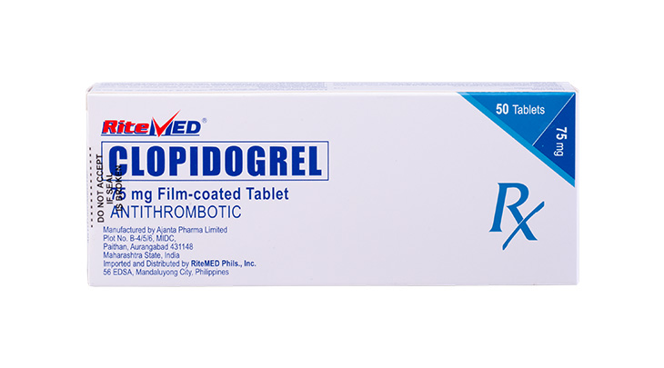 Heart Conditions | RM CLOPIDOGREL 75 MG TAB | RiteMED