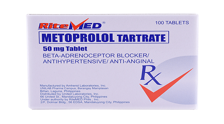 Heart Conditions | RM METOPROLOL TARTRATE 50 MG TAB | RiteMED