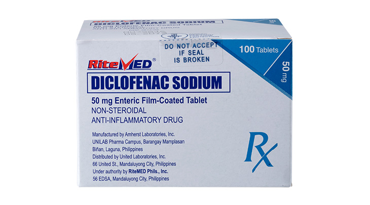 Body Pain/Arthritis | RM DICLOFENAC SODIUM 50 MG TAB | RiteMED